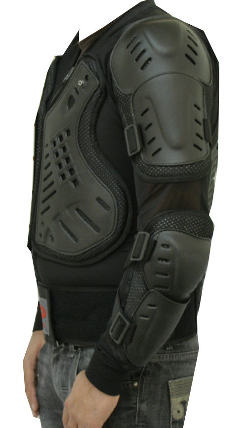 Motorcycle Racing Riding Full Body Armor Spine Protection Jacket w/ GP ...