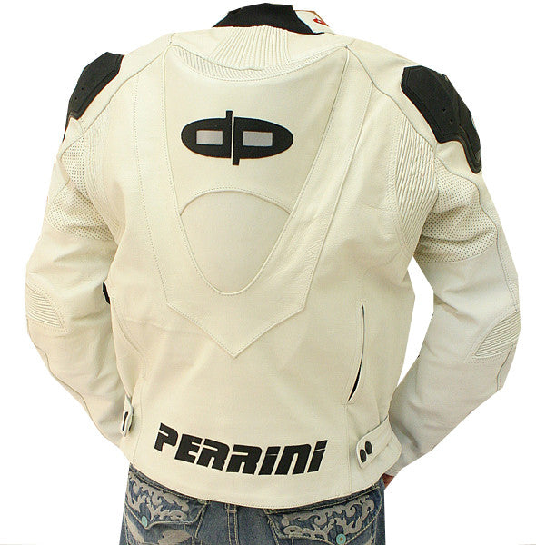 Motorcycle Racing Leather Jacket GP Armor Tornado Ce – TopGearLeathers
