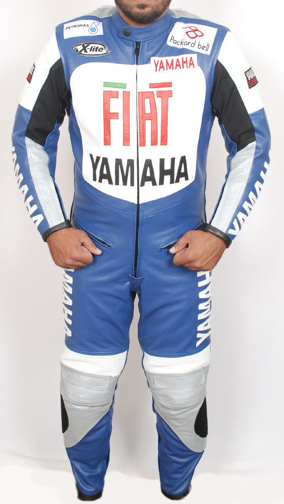 Yamaha FIAT Motorcycle Leather Suit Racing Leather Suit – TopGearLeathers